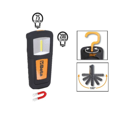 MINI LAMPADE 1 LED RICARICABILI